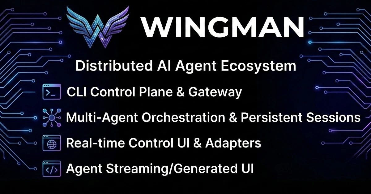 Wingman - Distributed AI Agent Gateway for Developers